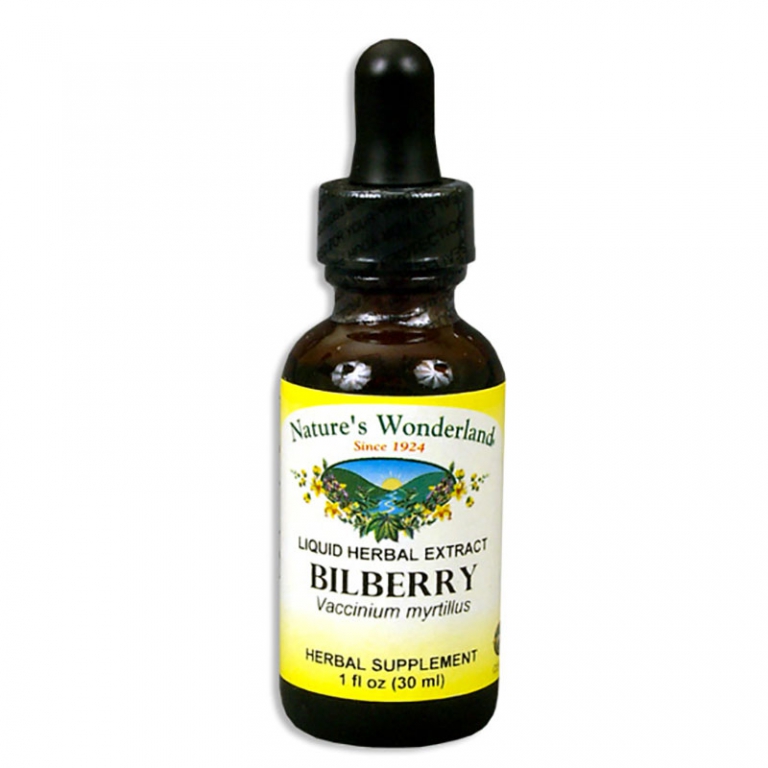 Bilberry Liquid Extract, 1 fl oz / 30ml (Nature’s Wonderland ...