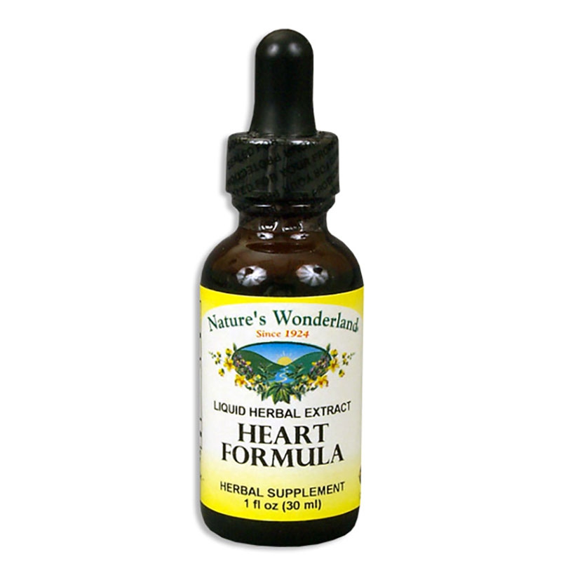 Heart Formula Liquid Extract, 1 fl oz / 30ml (Nature’s Wonderland ...