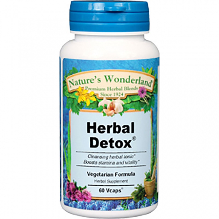 Herbal Detox – 475 mg, 60 Vcaps (Nature’s Wonderland) – Homeward ...