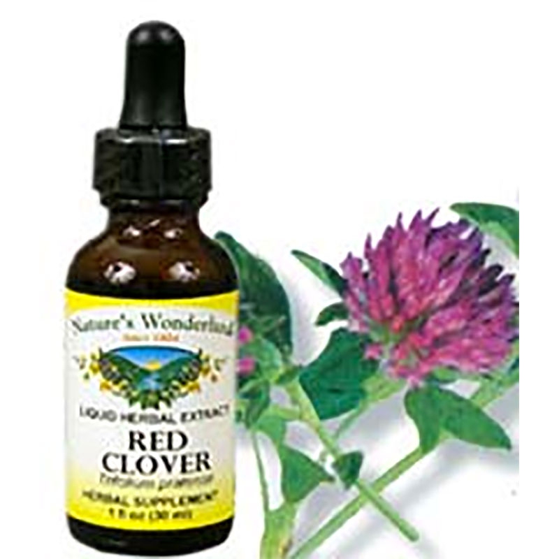 Red Clover Liquid Extract, 1 fl oz / 30ml (Nature's Wonderland)