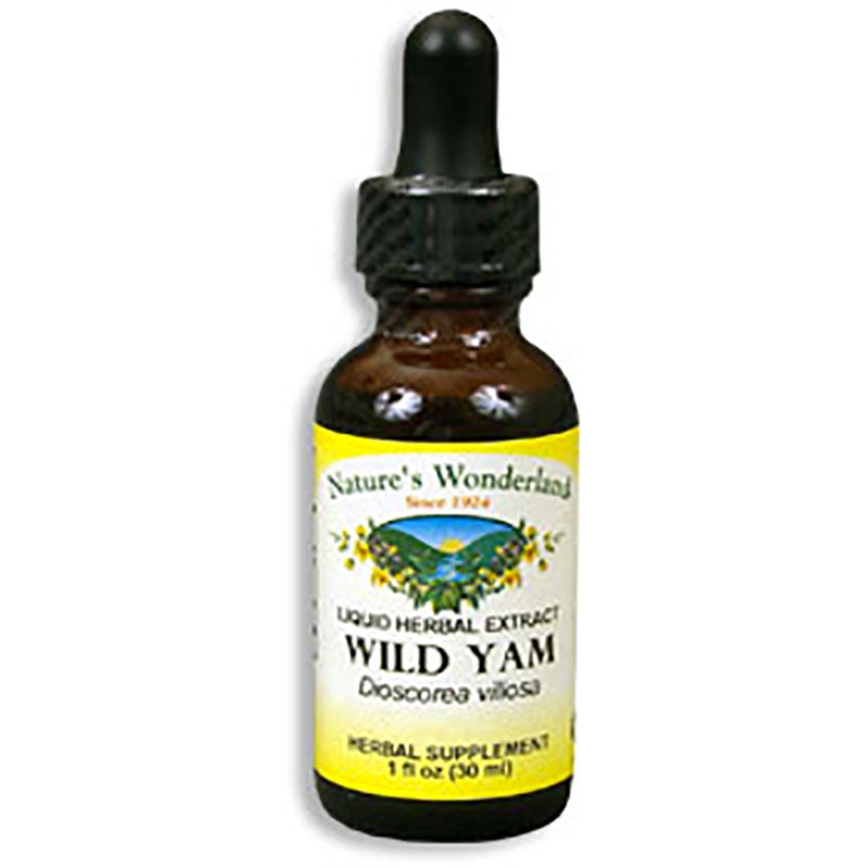 Wild Yam Root Liquid Extract, 1 fl oz / 30ml (Nature's Wonderland)
