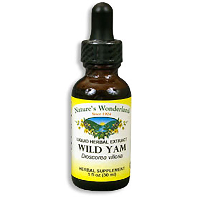 Wild Yam Root Liquid Extract, 1 fl oz / 30ml (Nature’s Wonderland ...